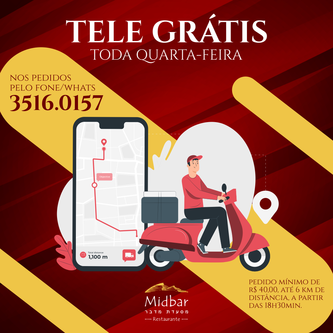 TEM NOVA PROMO NO MIDBAR! - Midbar