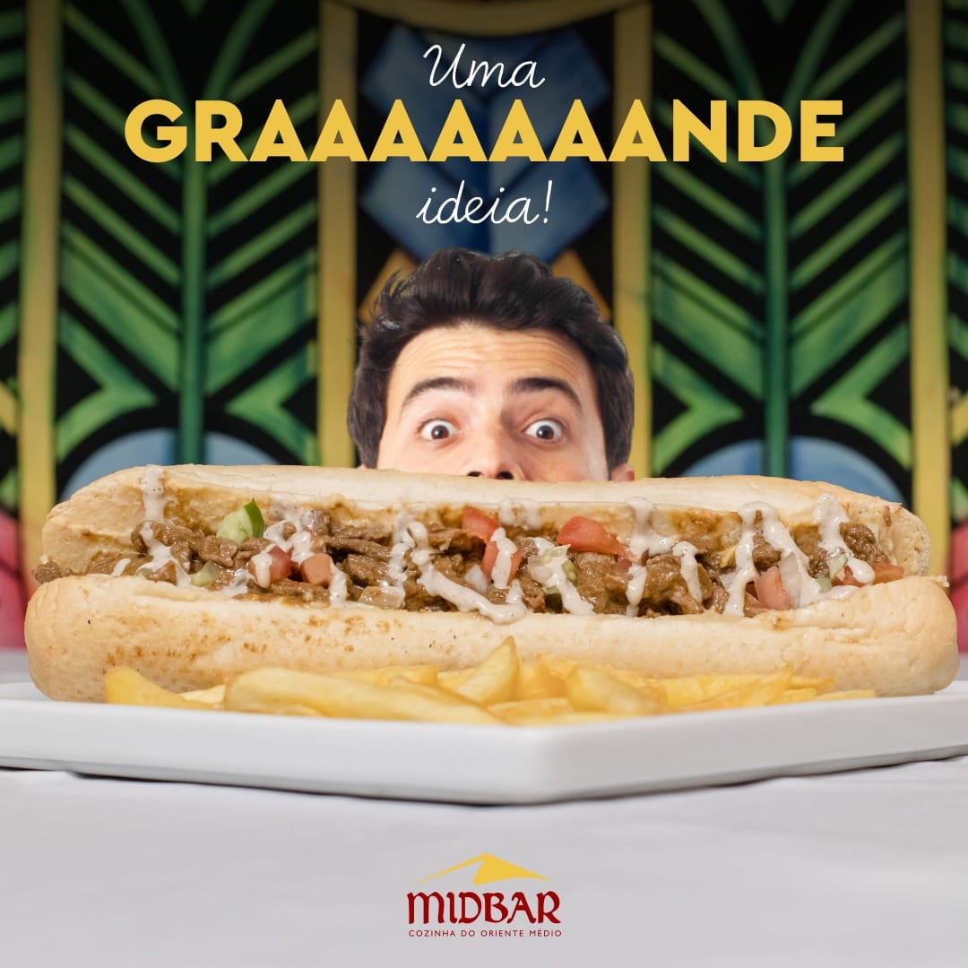 Shawarma no Baguete: perfeito para a sua fome! - Midbar