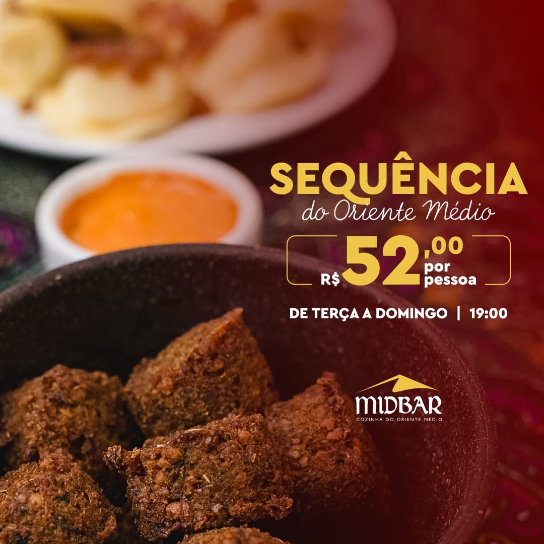 Sequência do Oriente Médio: uma incrível experiência gastronômica - Midbar